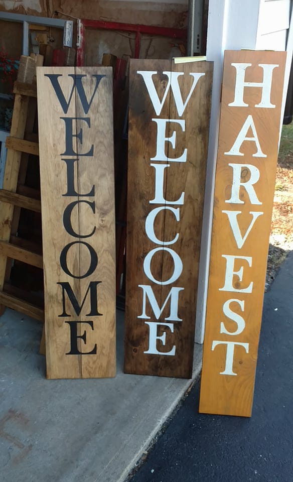 Our Signature "WELCOME' Signs – Farmhouse Treasures of Saratoga LLC and ...